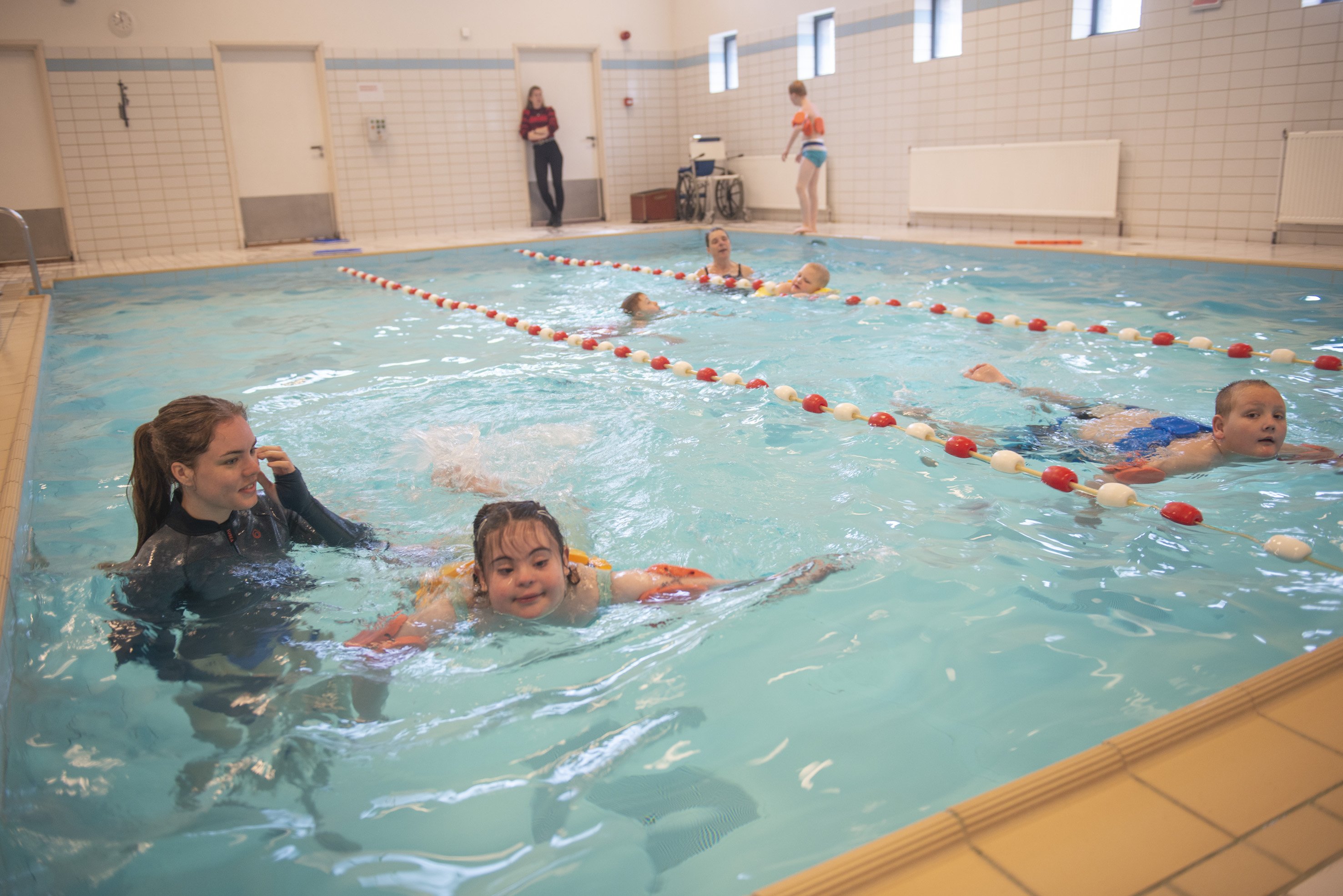 Zwemmen, spetteren en plezier